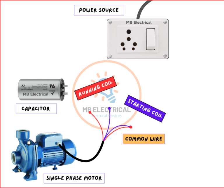 Best Single Phase Motor Connection Guide | हिंदी में पूरी जानकारी